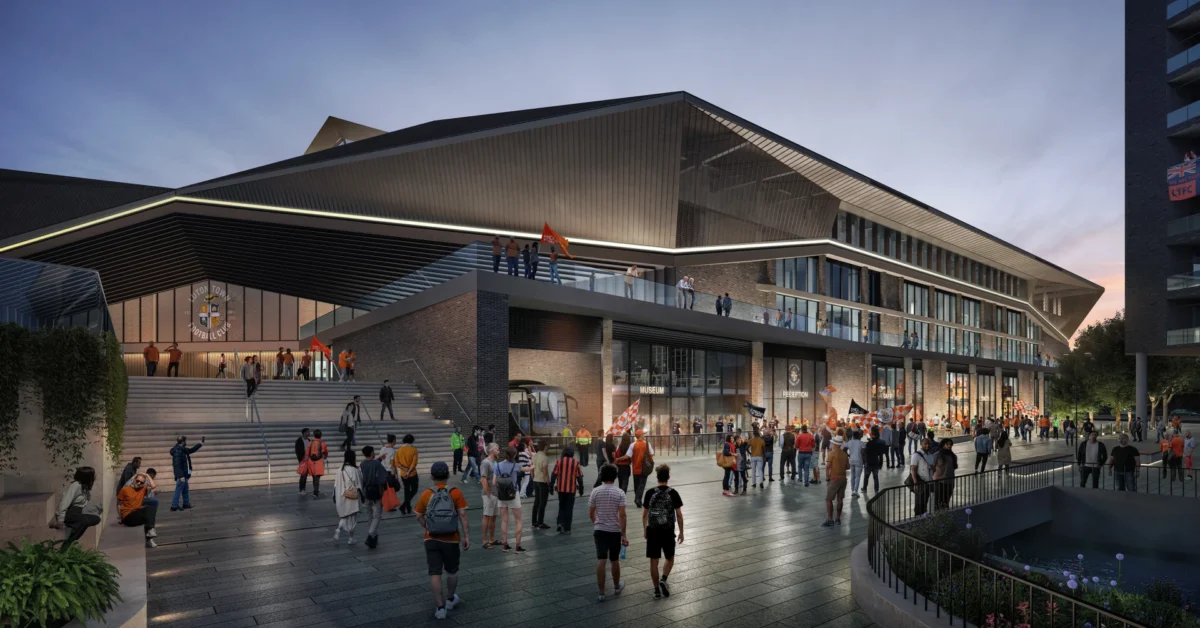 New Luton Town’s Power Court Stadium: The Stadium Of The Future ...